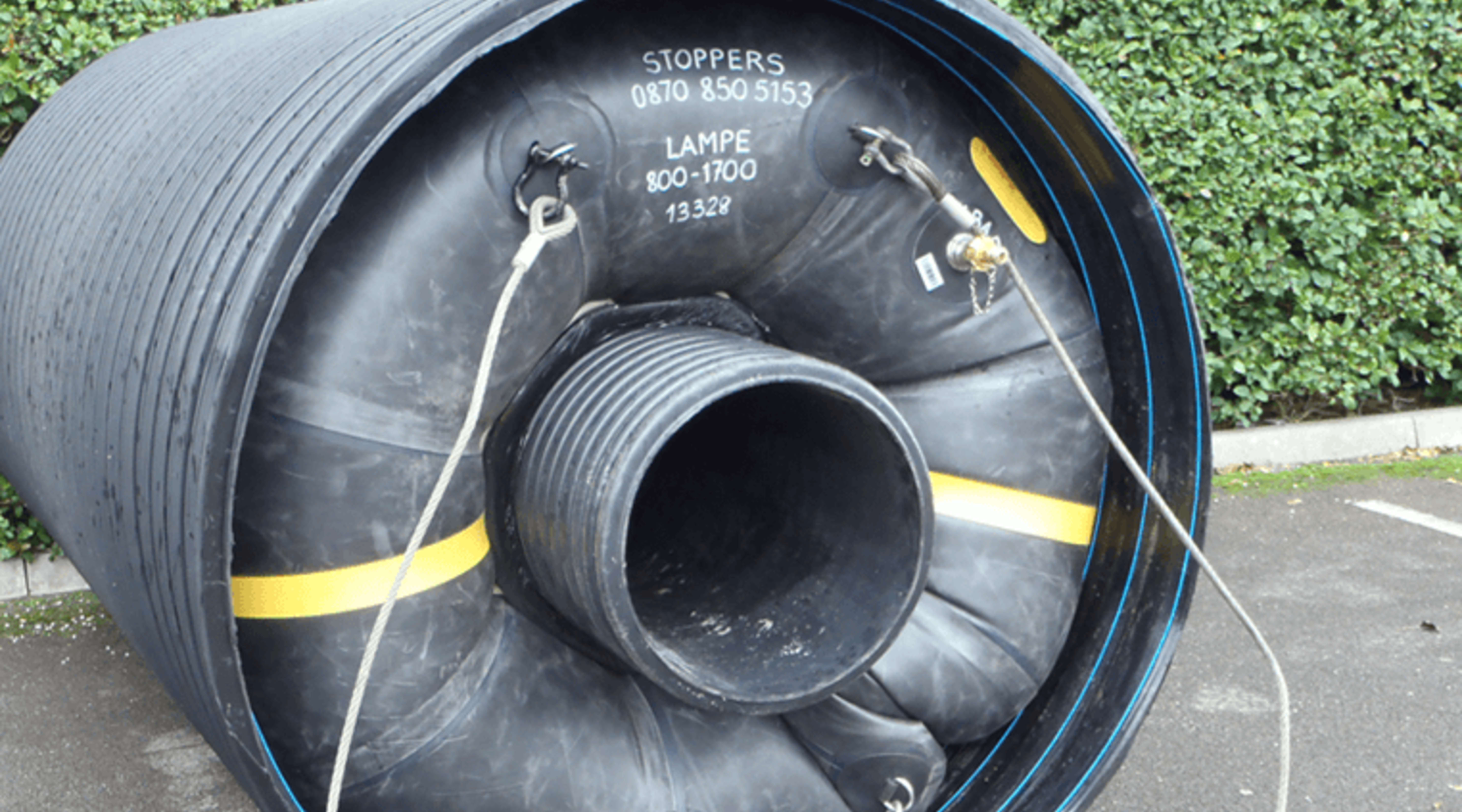 Bypass Cone Pipe Stopper | Lampe Stoppers | Stopper Specialists